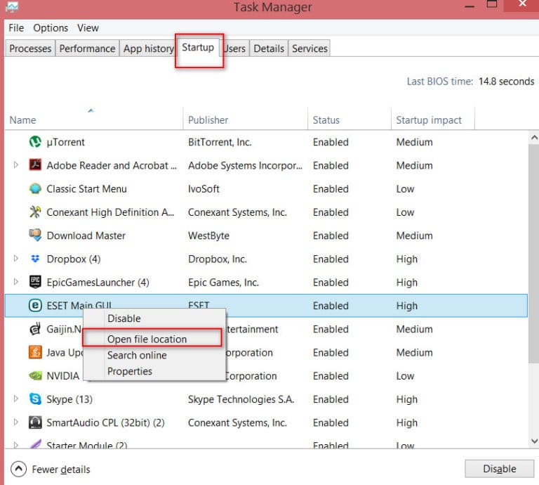 Determine Program Path from Task Manager