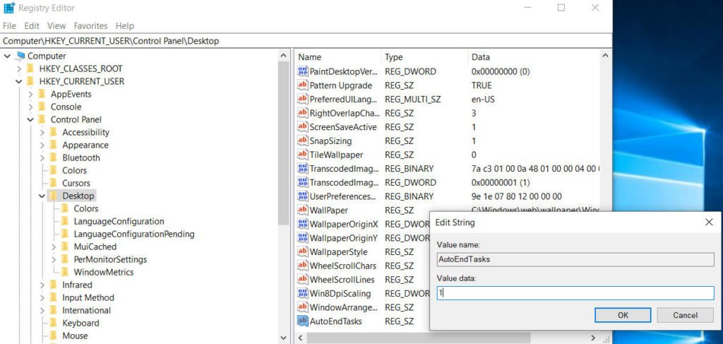 How to automatically complete tasks when you turn off Windows