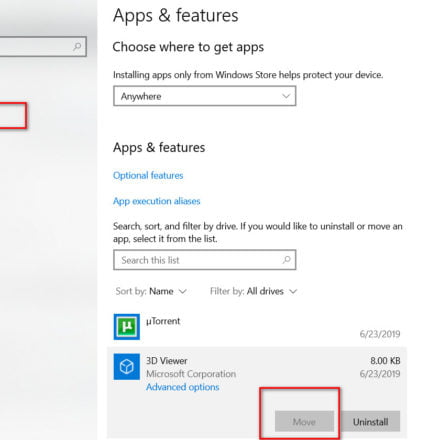 Change the download location of Microsot Store applications in Windows ...